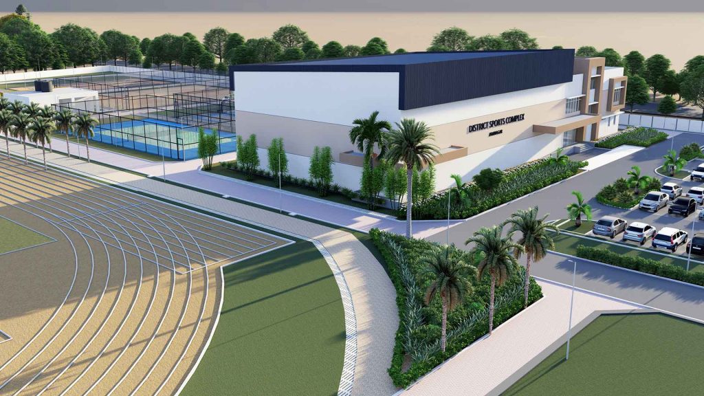 Sports Infrastructure Masterplan Gujarat – Collage Design