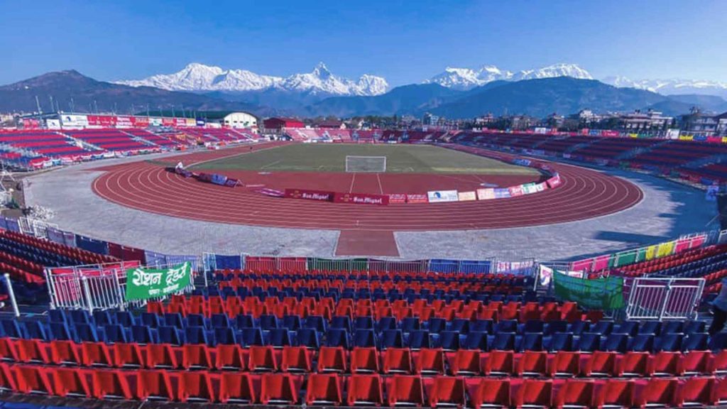 Pokhara Rangasala Stadium, Nepal – Collage Design