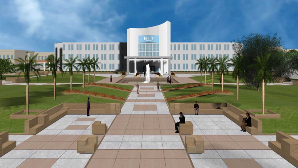 NIT Warangal Campus Masterplan - Collage Design
