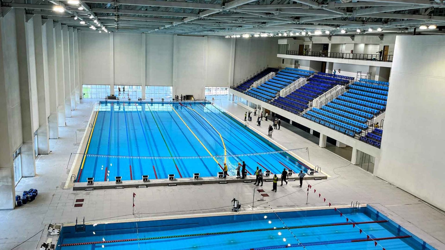Kalinga Indoor Aquatic Centre Bhubaneswar – Collage Design